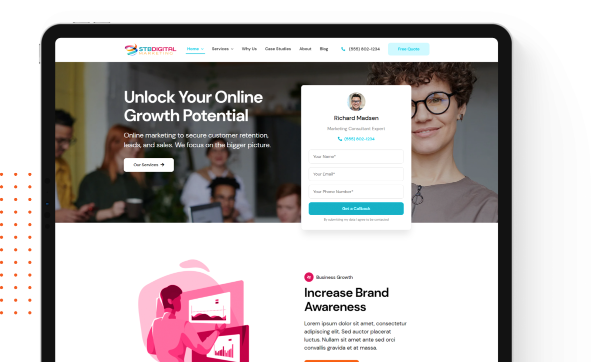 Digital Agency Home - Simply The Best Digital Marketing